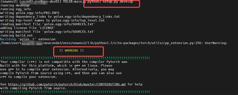 YOLOX安装报错 python setup py develop无法正常运行 知乎