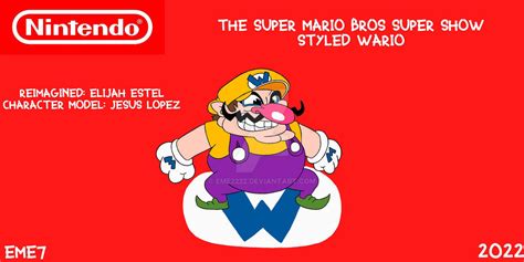 The Super Mario Bros Super Show Styled Wario By Eme2222 On Deviantart