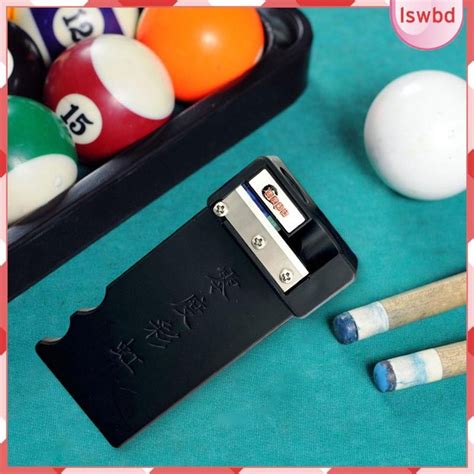 Cue Tip Shaping Tool 6 ฟังก์ชันในเครื่องเดียว พร้อม Curve Detection และ