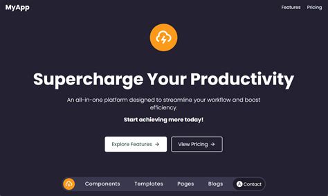 4 Modern React Tailwind Responsive Navbar Templates