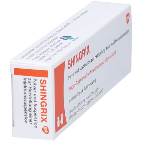 Shingrix Pulver Ususpension Zhersteinj Susp 1 St Mit Dem E Rezept Kaufen Shop Apotheke