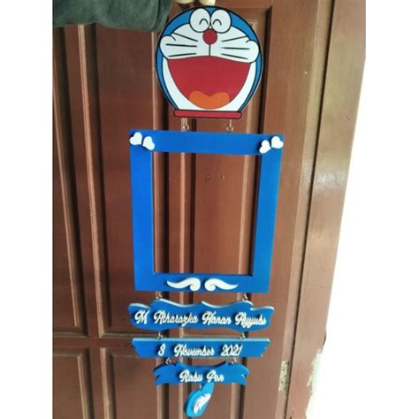 Jual Doraemon Bingkai Foto Dan Nama Shopee Indonesia