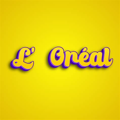 Premium Photo Loral Typography 3d Design Yellow Pink White Background Photo 