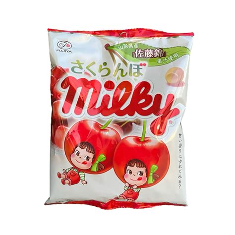 Fujiya Milky Cherry Flavor Candy 68g Umall Australias Largest
