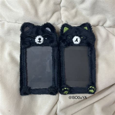 🎀 털 포카홀더 제작 Bo0uya Twitter