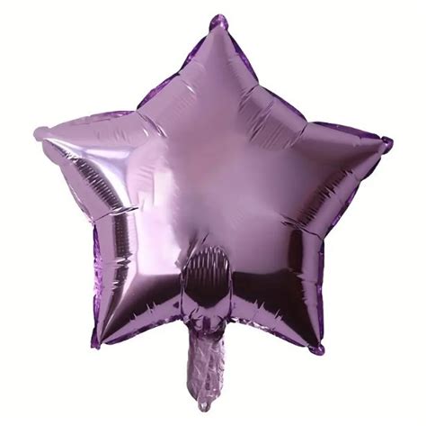 Balão Estrela Lilás Foil 45cm Loja Da Criança