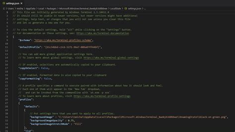 Windows Terminal Custom Quick How To Vzilla