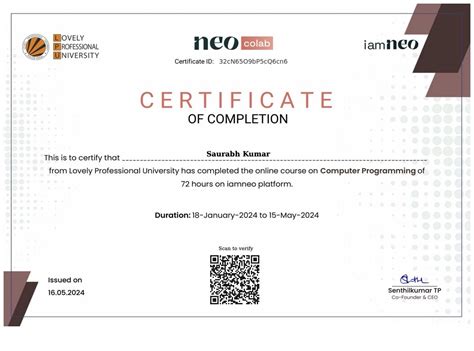 Saurabh Rajput On Linkedin Neocolab Lovely Lpu Cprogramming