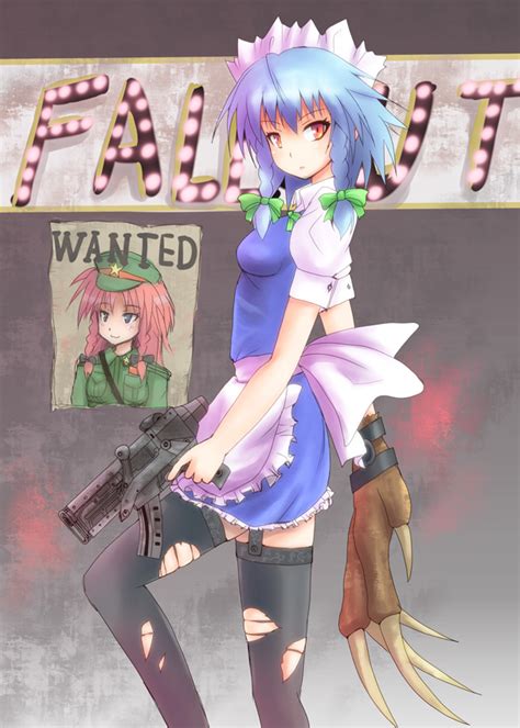 izayoi sakuya and hong meiling touhou and 2 more drawn by sumapan