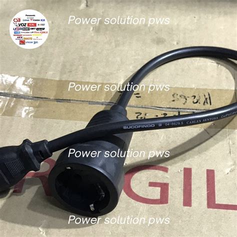 Jual Kabel Extension C14 To Cee7 7 Shuko 16a 1 5mm 50cm Shopee Indonesia