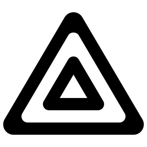Hazard Icon Set For Safety Signs And Symbols