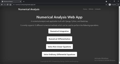 Github Abdulalikhannumerical Analysis A Numerical Analysis Web