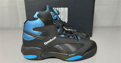 리복 샤크 어택 블랙 아주르 풋셀 커뮤니티