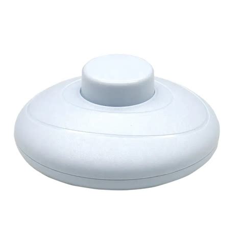 Foot Pedal Push Button On Off Inline Floor Lamp Switch Xh 317 White