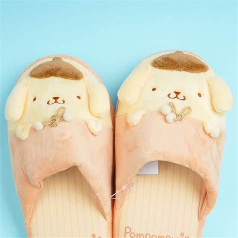 Pompompurin Peeking Slippers Blippo