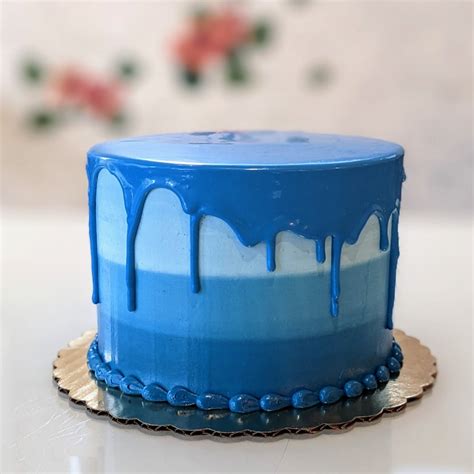 Ombre Buttercream Cake Sin Desserts Eat Wicked