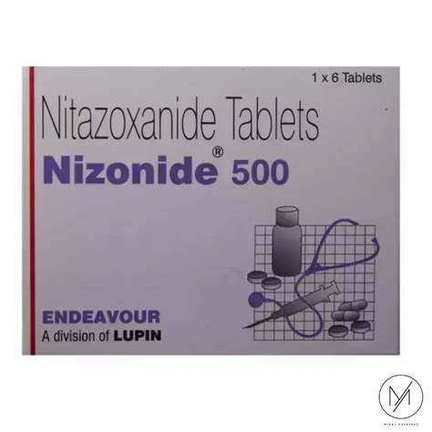 Nitazoxanide 500mg Tablet At ₹ 99stripe Gastro In Durg Id