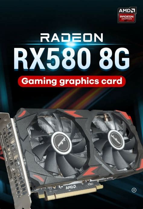 Видеокарта Afox Rx 580 8gb Gddr5 256bit Hdmi 3xdp Rtl (Afrx580-8192d5h3 ...