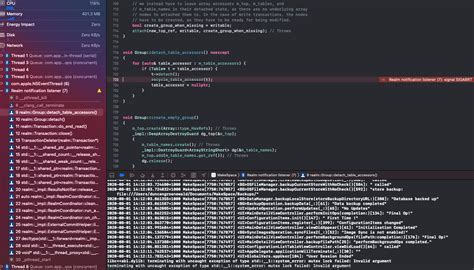 Intermittent Crash When Using Realm On Background Thread V531 · Issue 6659 · Realmrealm
