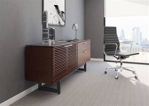 Corridor 6529 Office And Storage Credenza Bdi Furniture West Avenue