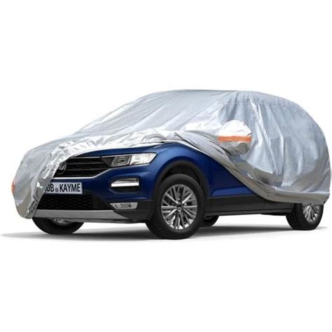 Bâche Voiture Suv Étanche 6 Couches Housse De Protection Voiture