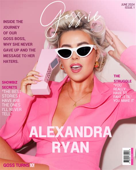Goss Cover Star Alexandra Ryan Goss Ie