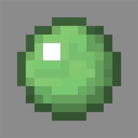 Minecraft Slime Pixel Art