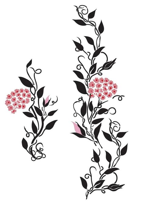 Beautiful Floral Vines Pattern 27262626 Vector Art At Vecteezy