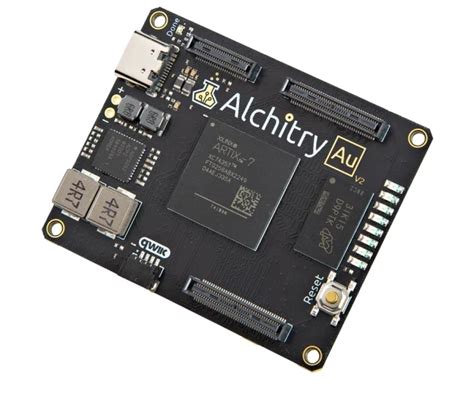 Alchitry Au V FPGA Development Board With Expandable Add Ons