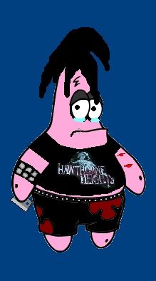 Emo Patrick Star By Xdeathxdefiedx On Deviantart