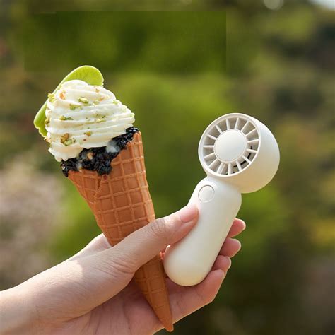 Pks17 Mini Portable Handhold Fan Peak Lanyard