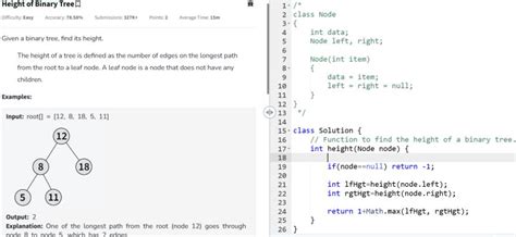 Gfg160 Gfg160 Dsachallenge Binarytree Recursivethinking Javadeveloper 160daysofcode