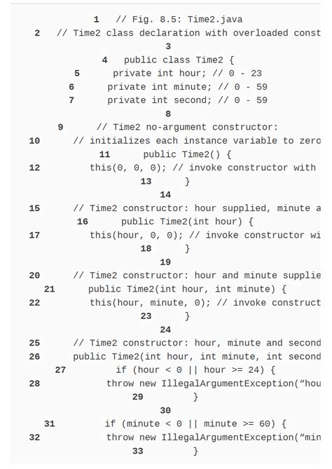 Solved 6 87 Enhancing Class Time 2 Modify Class Time 2