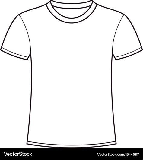 Blank White T Shirt Template