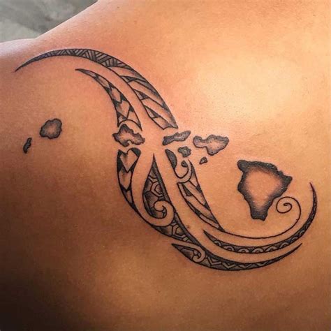 Hawaiian Island Flag Tattoos