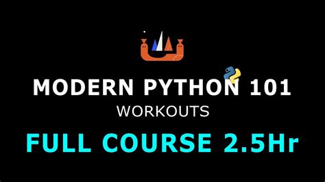 Modern Python Workouts Complete Course YouTube