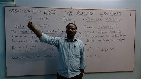 pg trb physics unit 1 beta and gamma functions youtube