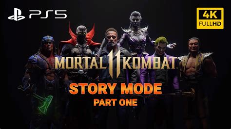 Mortal Kombat 11 Gameplay Ps5 Part 1 Mk11 Story Mode Chapter 1 Youtube