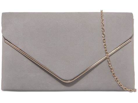 Semišová Listová Kabelka Sofia Sivá Divallisk