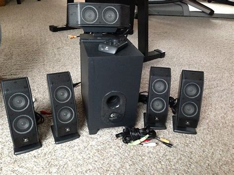 Logitech X 540 51 Surround Sound Speakers Reverb