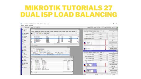 Mikrotik Tutorials 27 Dual Isp With Load Balancing Youtube