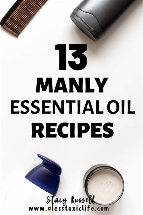 20 Easy Diy Essential Oil Recipes Men Will Love Artofit