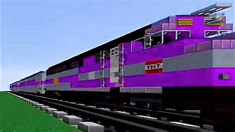 Minecraft Amtrak And Mbta Trains Animation Youtube