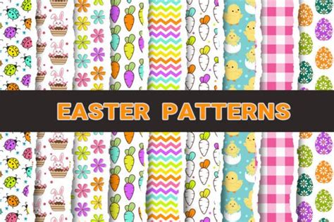 Easter Digital Paper Pattern Graphic By Piximcreator · Creative Fabrica