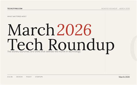 Aztek Quick Read March 2026 Tech Roundup What Mattered Most