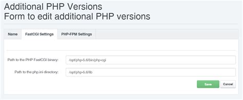 How To Install Php 71 72 And 56 As Php Fpm And Fastcgi For Ispconfig