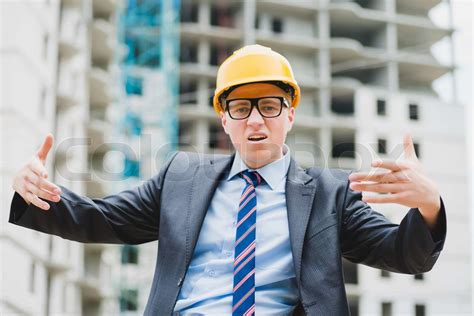 Successful Engineer Stock Image Colourbox