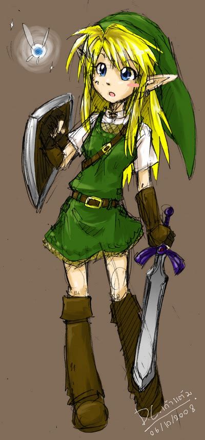Female Link Design By Goldendoctor On Deviantart