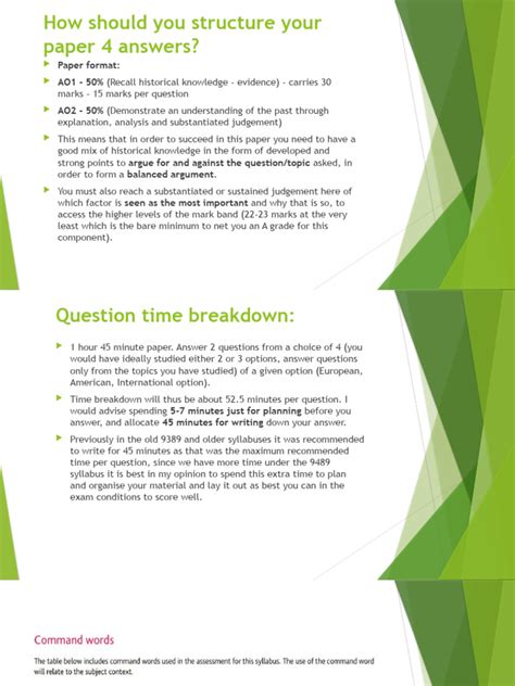 Yr13 Answering Techniques Pdf Question Argument