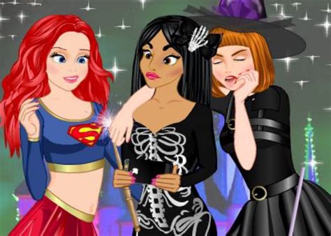 Selfie Halloween Et Princesses Sur Jeux Fille Gratuit